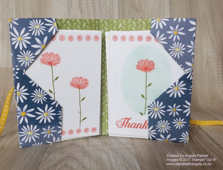 Note Card DSP Folder Featuring The Delightful Daisy Suite