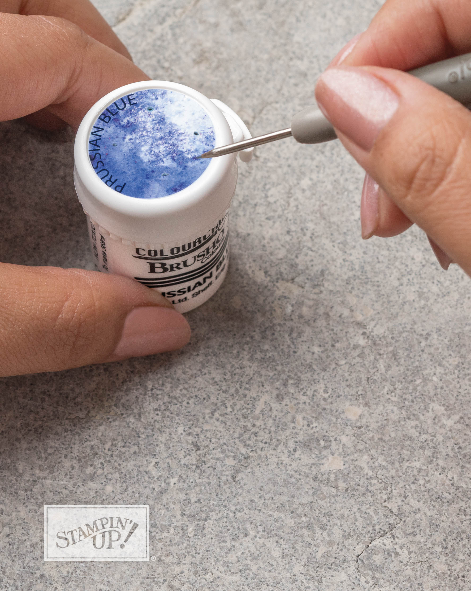 Thursday's Tip: How To Use Brusho Crystal Colour!